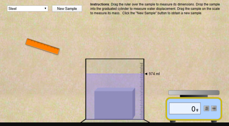 Density Lab Simulation – Stark Science